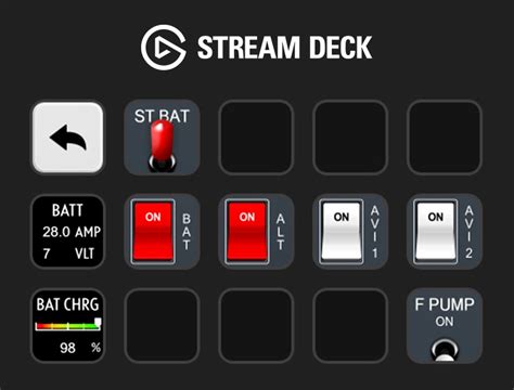 Stream Deck 15 Button Aao Profile For Cessna 172 G1000 For Microsoft Flight Simulator Msfs
