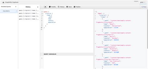 Using The Graphiql Ide In Aem Adobe Experience Manager