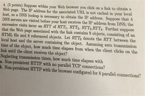 solved 4 5 points suppose within your web browser you