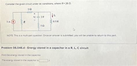 Solved Consider The Given Circuit Under Dc Conditions Where Chegg