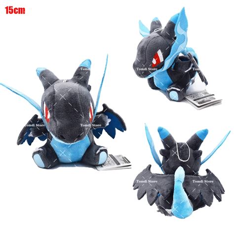 24cm Shiny Charizard Plush Toys Pokemon Xy Fire Dragon