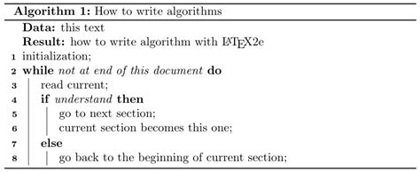 Latex Algorithm Left Margin And Comment Customizing Stack Overflow