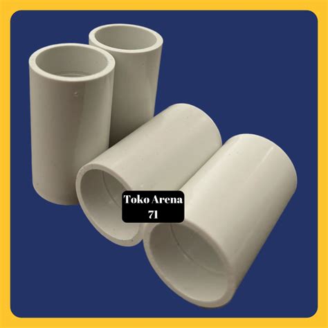 Jual Sock Sok Conduit Pipa 20mm Putih Sambungan Pipa Listrik 20 Mm