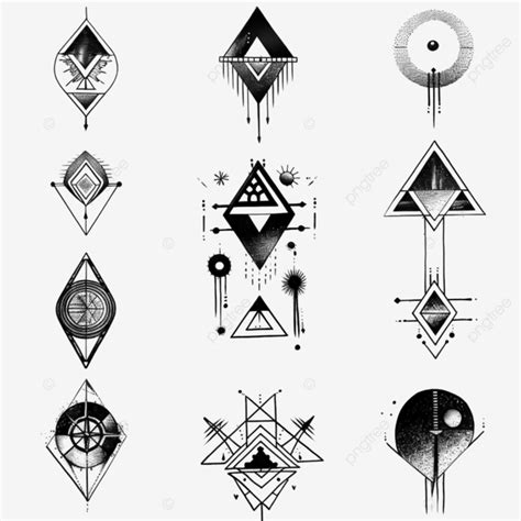 Minimalism Geometric Tattoo Collection Tattoo Minimalis Geometric
