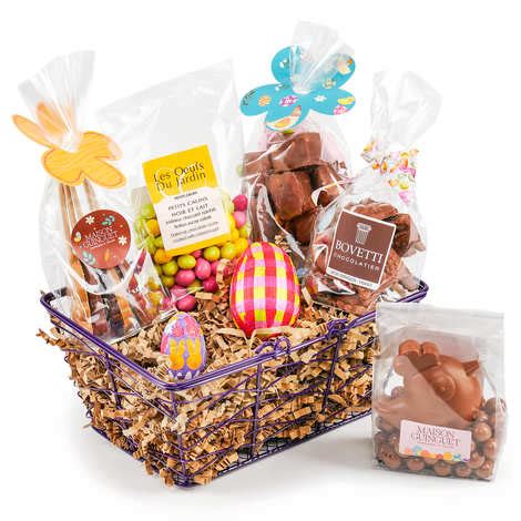Le petit panier de chocolats de Pâques BienManger paniers garnis