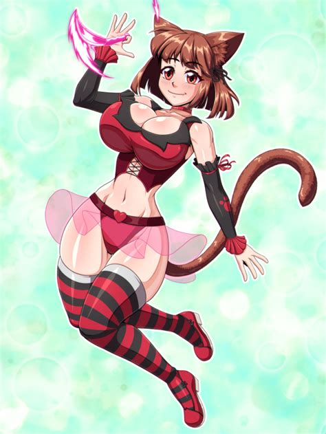 Rule 34 Catgirl Commissioner Upload Jumping Large Breasts Oppai Forge