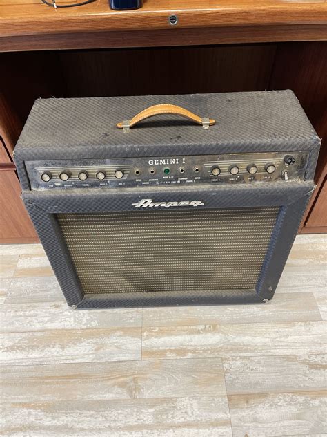1965 Ampeg Gemini I Combo Guitar Amp The Local Pickup