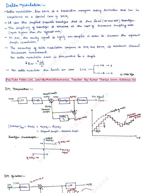 76 77 Delta Modulation Pdf Audio Engineering Digital Television