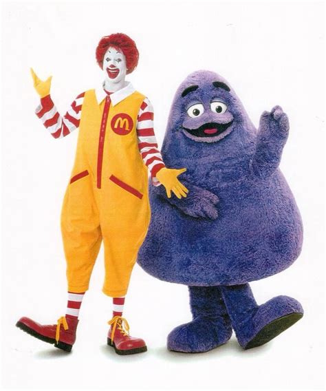 This Photo Of Grimace Ronald Was Created For The Ronald McDonald And