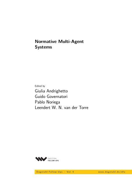 Introduction To Normative Multi Agent Systems Giulia Andrighetto