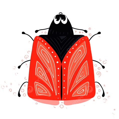 Cute Beetle Vector Png Images Vector Cute Cartoon Bug Or Beetle