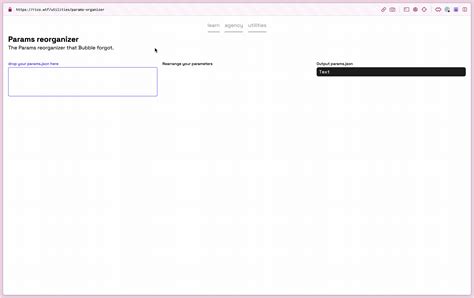 Beta Drag And Drop Re Arrange Your Params Json File Plugin Builders Bubble Forum