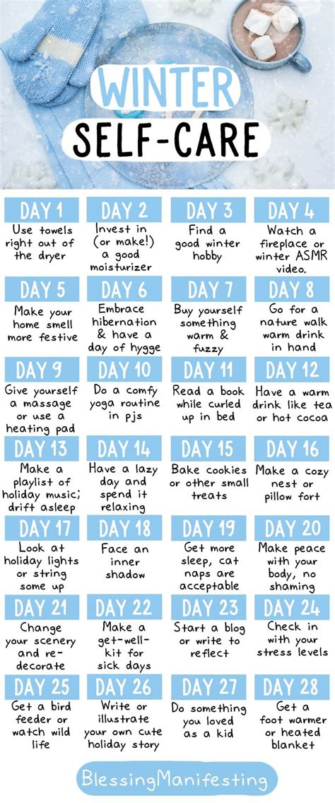 28 Winter Self Care Ideas Self Love Rainbow