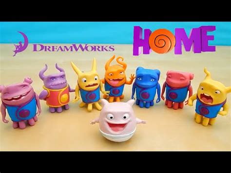 Dreamworks Movie Home Mood Figures Toys Oh Captain Smek Youtube