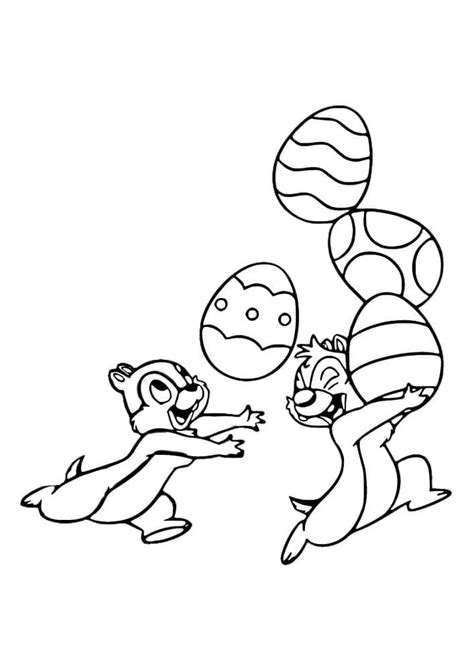 Coloriage Tic Et Tac Sont Adorables Télécharger Et Imprimer Gratuit
