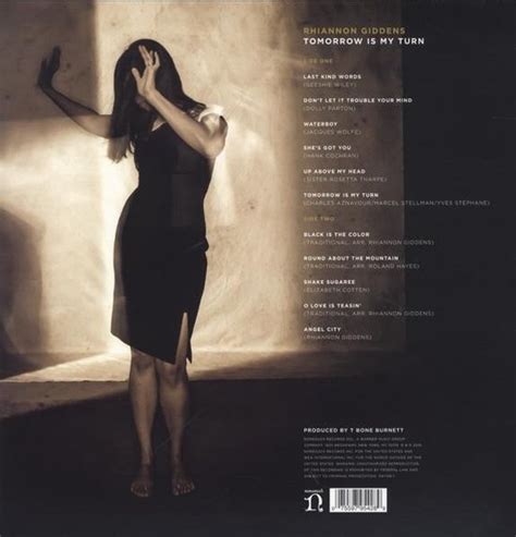 Rhiannon Giddens Tomorrow Is My Turn Rhiannon Giddens Lp Album