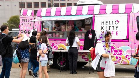 Image Courtesy Of Hello Kitty Cafe Truck