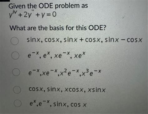 solved given the ode problem asyiv 2y y 0what are the