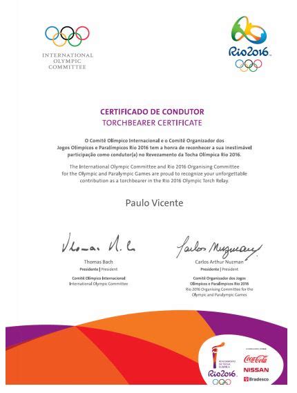 PAULO VICENTE PERSONAL TRAINER CURITIBA CERTIFICADO OFICIAL DE CONDUTOR