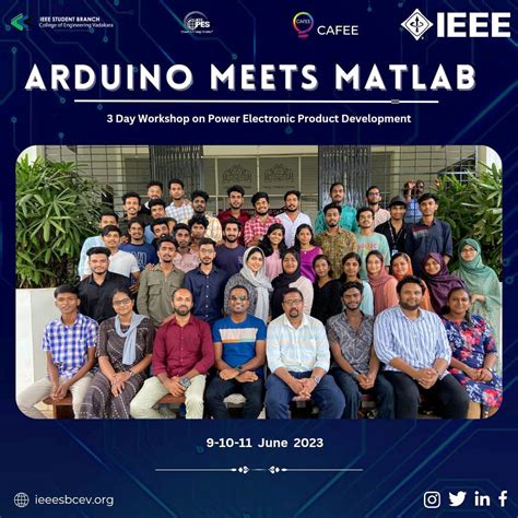 Ieee Sb Cev On Linkedin 🎊ieee Sb Cev Is Thrilled To Announce That Arduino Meets Matlabworkshop