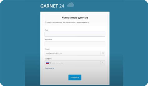 Настройка CRM форм в Битрикс24 Garnet