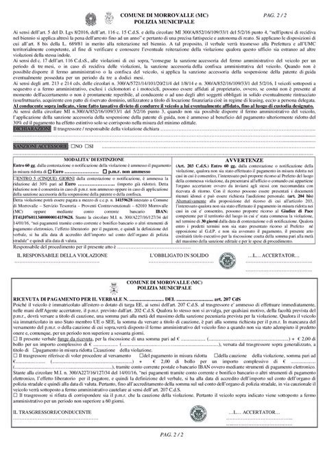 Guida Senza Patente Modello Verbale Di Contestazione Immediata