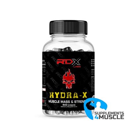 Rdx Labs Hydra X 60caps Supplements Supplements4muscle Supplements