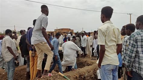 Bodies And Burial As Sudan Fighting Resumes After Brief Truce