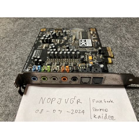 มือสอง Creative Sound Blaster X Fi Titanium Sb0880 71 Shopee Thailand