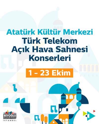 ‘beyoğlu Kültür Yolu Festivali Türk Telekom Açık Hava Konserleri Ve Türk Telekom Prime Açık