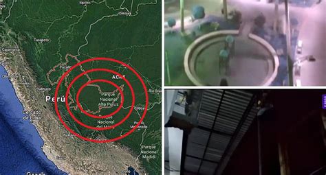 Sismo en Ucayali Imágenes del terremoto de 7 0 grados Noticia del día REGIONALES OJO