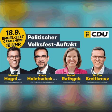 Cdu Baden Württemberg Stellt Weichen Für Die Landtagswahl 2026 Isabell