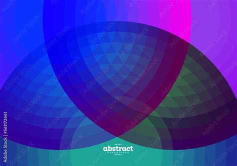 Geometry Art Oval Shape With Triagle Texture In Contrast Effect Unity