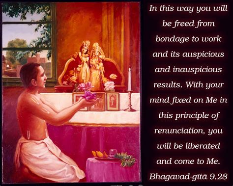 Bhagavad Gita Chapter 9 Verse 28 Vivekavani