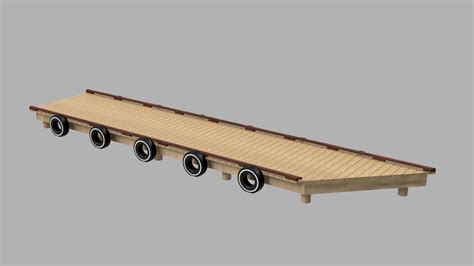 Stl File Dock Model For Boat Or Float Plane 48th Scale 🛥️ 3mf・model To Download And 3d Print・cults