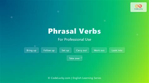 Phrasal Verbs Common Phrasal Verbs With Make” Explained Clearly With Examples Codelucky