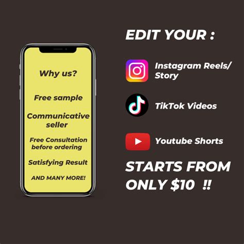 Edit Instagram Reels And Tiktok Video By Mrface Fiverr