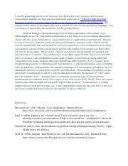 Programming Practices Docx Good Programming Practices Are Necessary