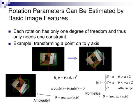 Ppt New Image Rectification Schemes For 3d Vision Based On Sequential Virtual Rotation