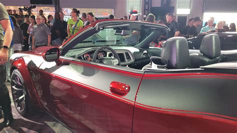 Usa Dodge Challenger Drop Top Custom 2023 Presentazioni Nuovi