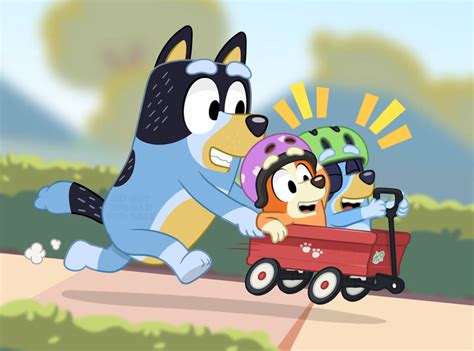 80936 Safe Artistcheshirecat137 Bandit Heeler Bluey Bingo