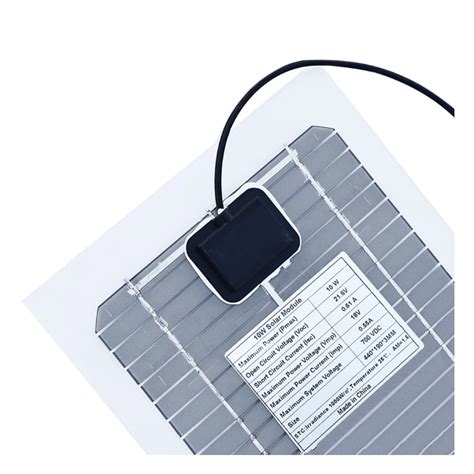 PANNEAU SOLAIRE FLEXIBLE 18V 10W