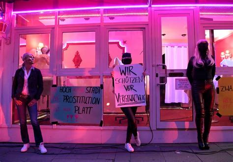 Sex Workers Protest Demanding The Reopening Of Brothels News18