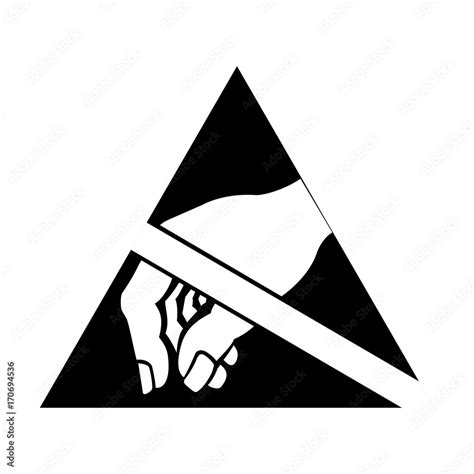 Esd Susceptibility Symbol Electrostatic Sensitive Device