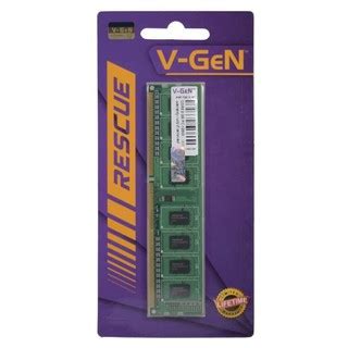 Jual Ram PC VGeN Ddr3 4GB 8GB PC12800 1600Mhz V GeN Longdimm Rescue