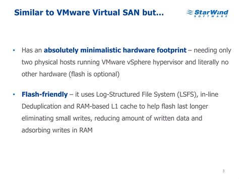 Starwind Virtual San Overview Pptx Operating Systems Computer Software And Applications