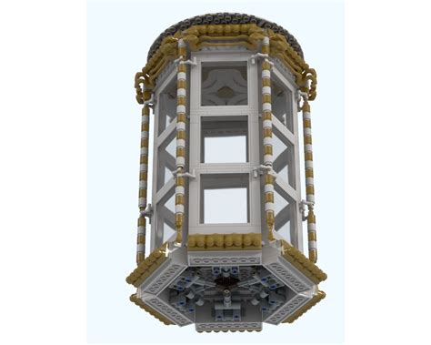 Lego Moc Lantern By Nasqbrick Rebrickable Build With Lego