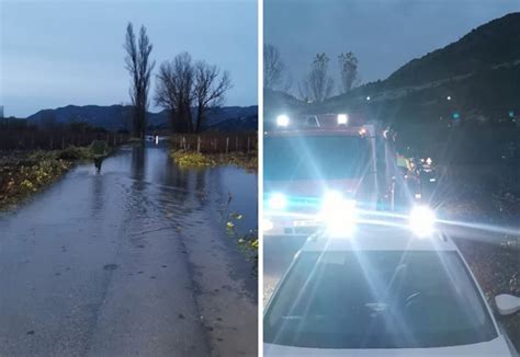 VATROGASCI SPASILI VOZAČICU Uspjela je sama izaći iz auta koje je tonulo a zatim je čekala