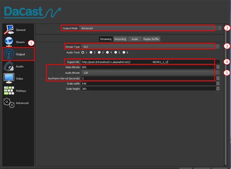 Low Latency Streaming Hls Stream Ingest Dacast Knowledgebase