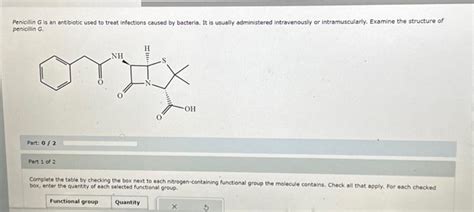 Solved Complete The Table By Checking The Box Next To Each